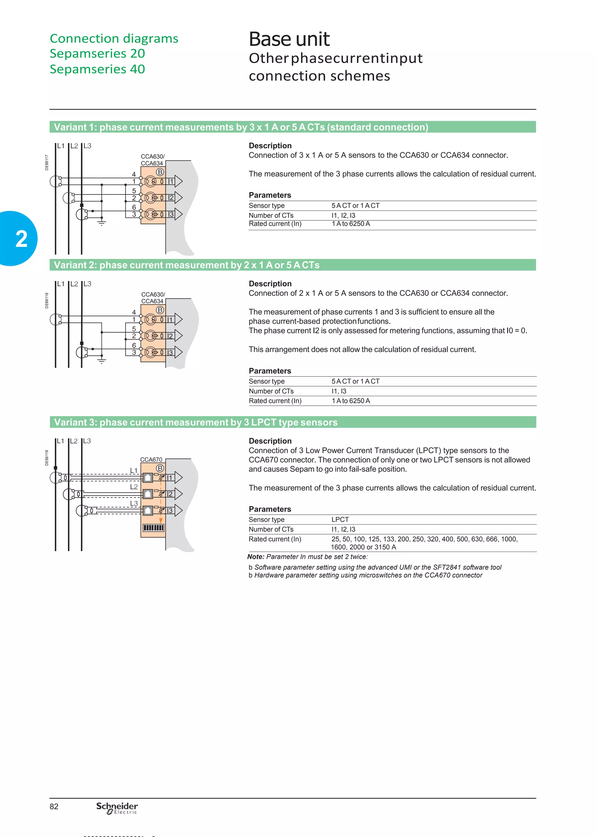 Catalogues sepam 20 40 60 80 | PDF