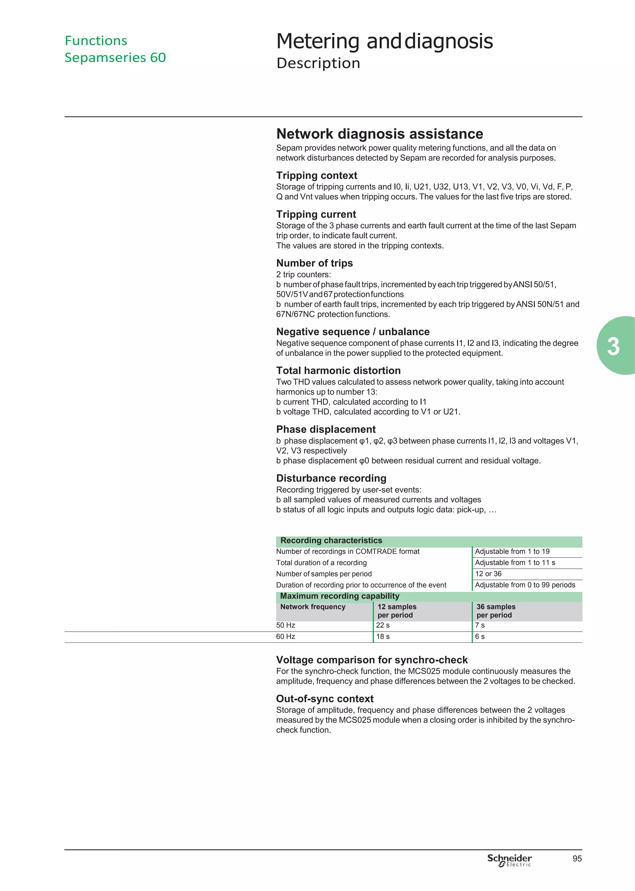 Catalogues sepam 20 40 60 80 | PDF