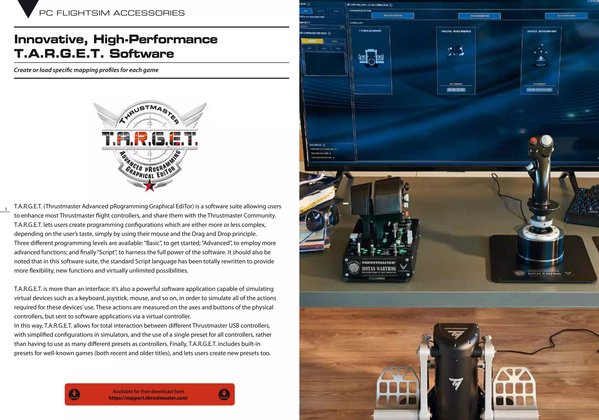 Thrustmaster Catalogue 2019 (Joystick & Flightsim) | PDF