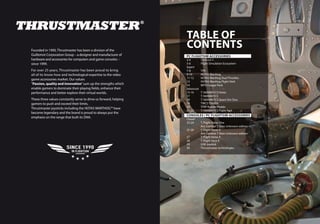 Thrustmaster Catalogue 2019 (Joystick & Flightsim) | PDF
