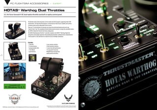 Thrustmaster Catalogue 2019 (Joystick & Flightsim) | PDF