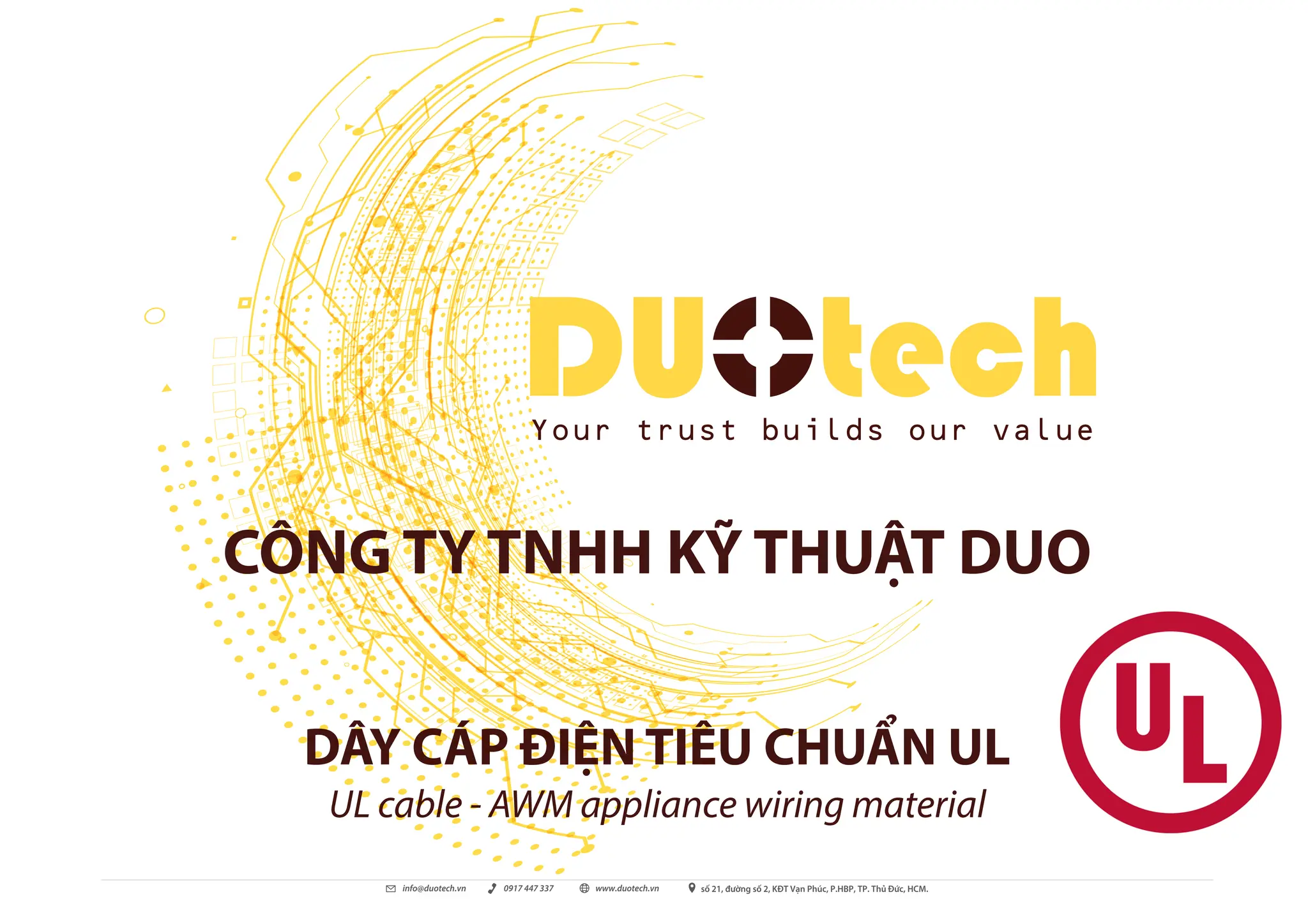 Catalogue V02 Dây cáp điện tiêu chuẩn UL - duotech-vn.pdf