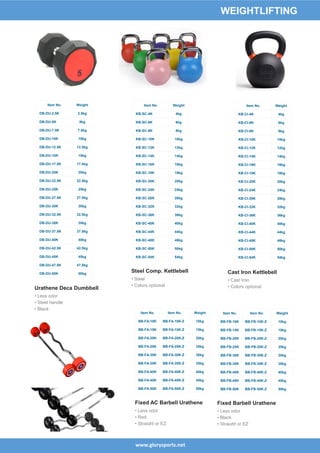 Glory Sports Catalogue v1807 | PDF