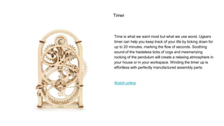 Catalog ugears | PPTX