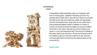 Catalog ugears | PPTX