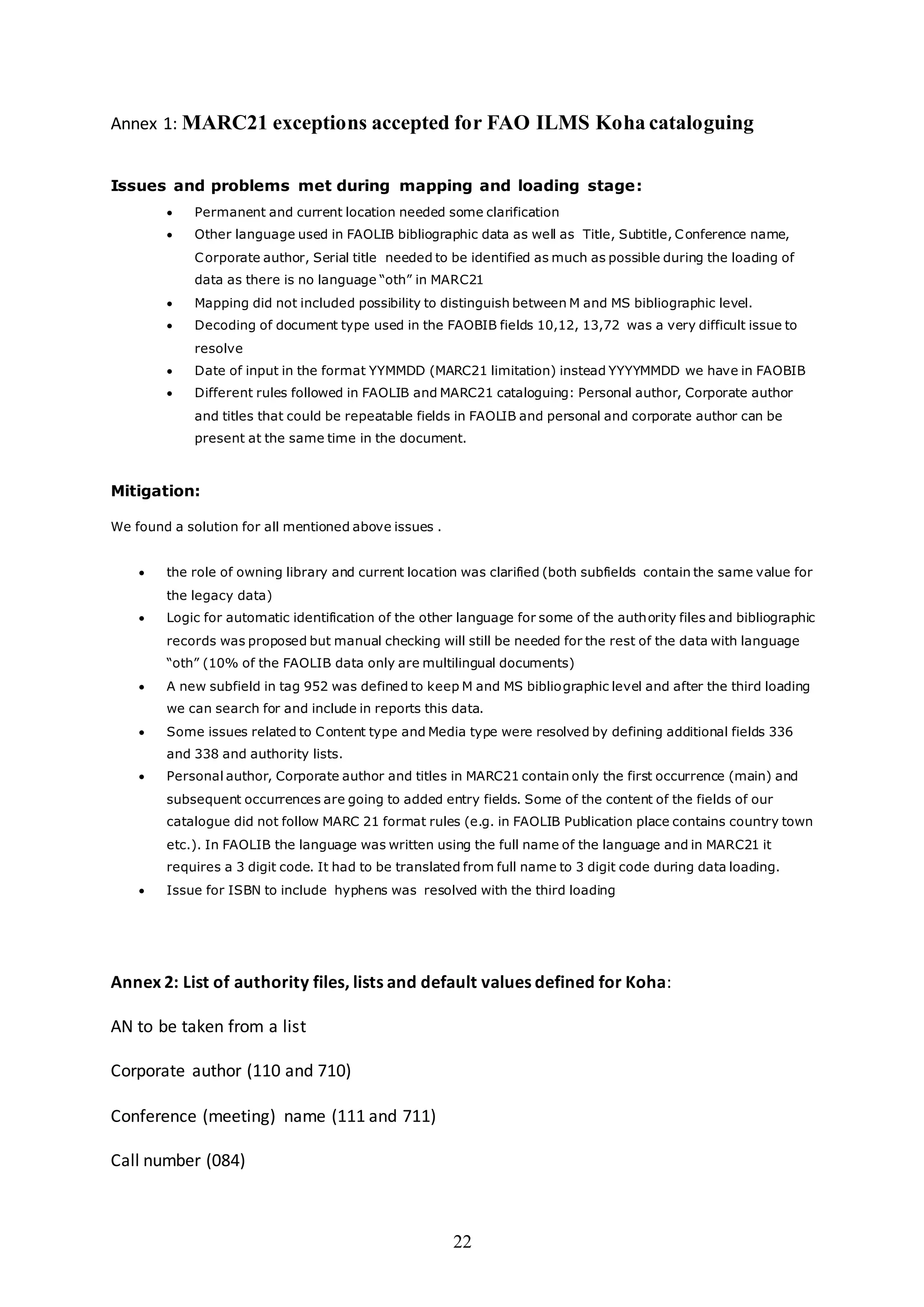 Cataloguing of Books in Koha ILMS FAO user’s guide | DOCX