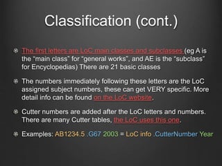 Cataloguing in the Real World | PPT