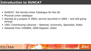 Cataloguing with SUNCAT | PPTX