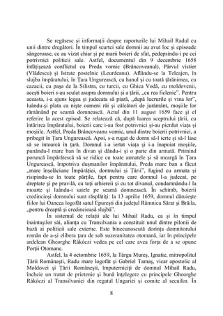 Catalogul documentelor Tarii Romanesti (1657 1659) | PDF