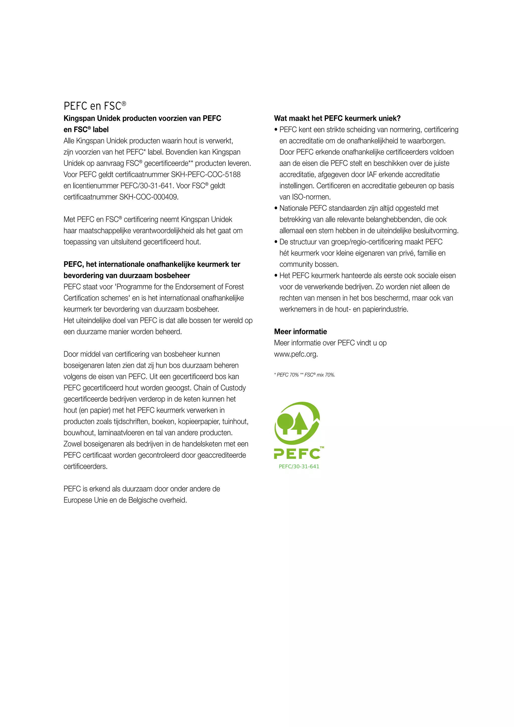 Kingspan Unidek - Catalogus Unidek dakelementen 2018 | PDF