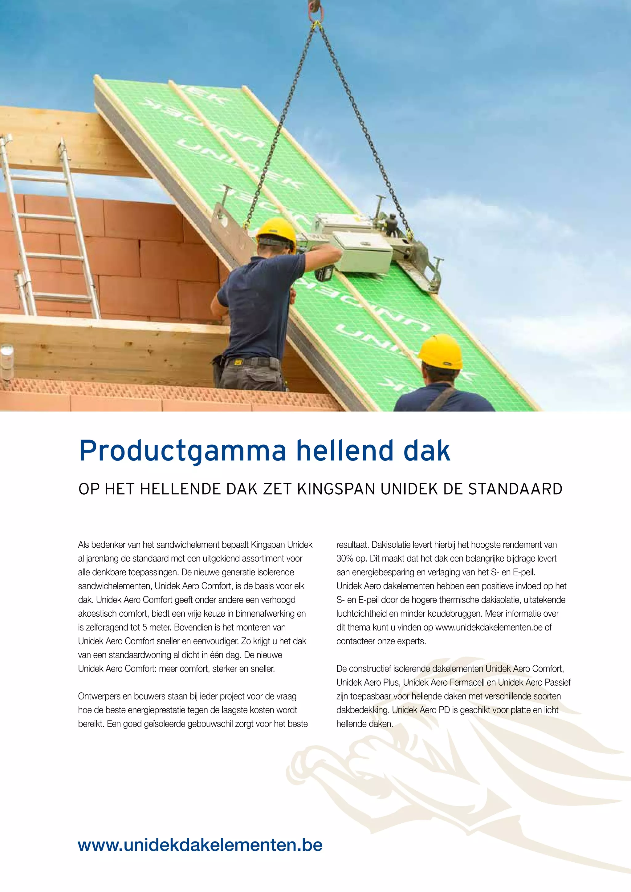 Kingspan Unidek - Catalogus Unidek dakelementen 2018 | PDF