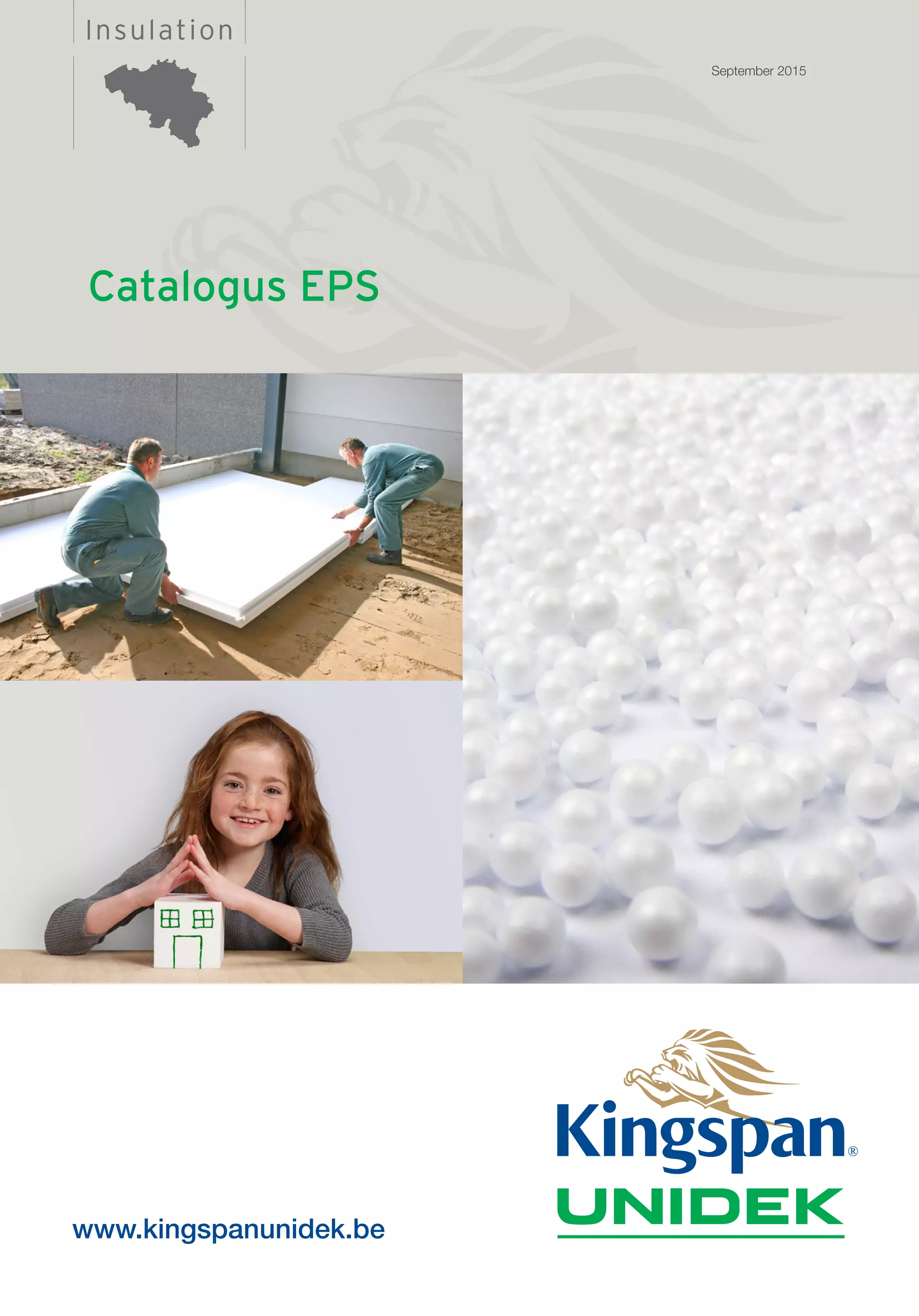 Kingspan Unidek - Catalogus eps België 09 2015 | PDF