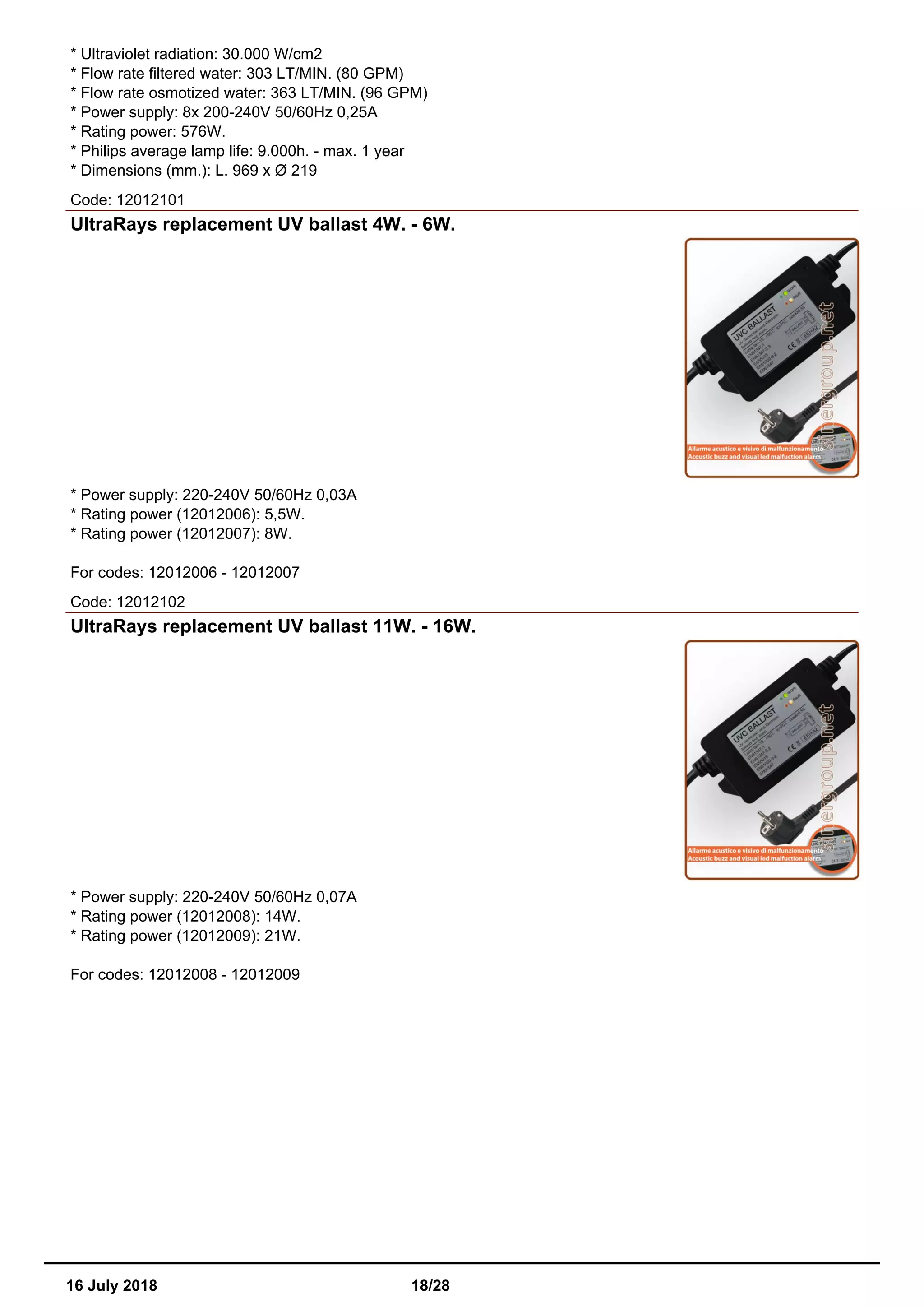 UV systems catalogue | PDF