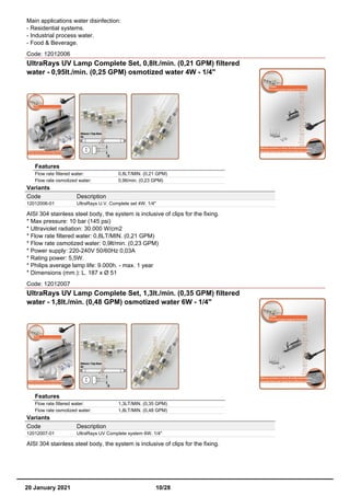 UV Systems catalog | PDF