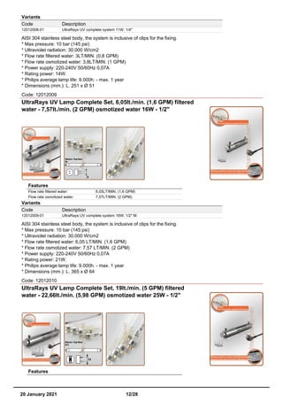 UV Systems catalog | PDF
