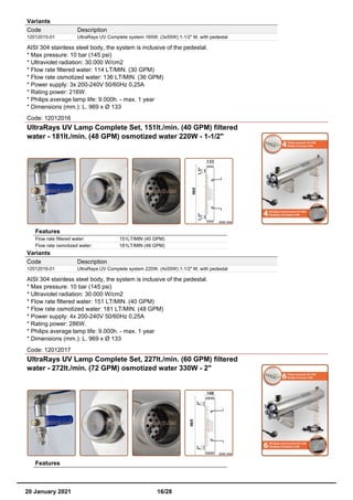 UV Systems catalog | PDF