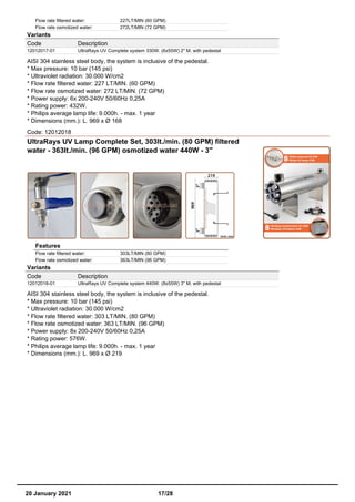 UV Systems catalog | PDF