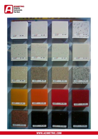 Catalog warna solid surface 2015 | PDF