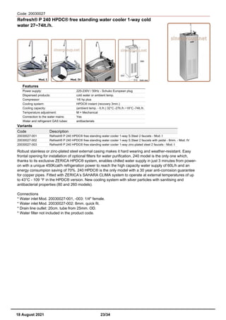 Water Coolers catalog | PDF