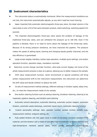 WKT-C9 Automatic Karl Fischer Volumetric Titrators for Water Content ...