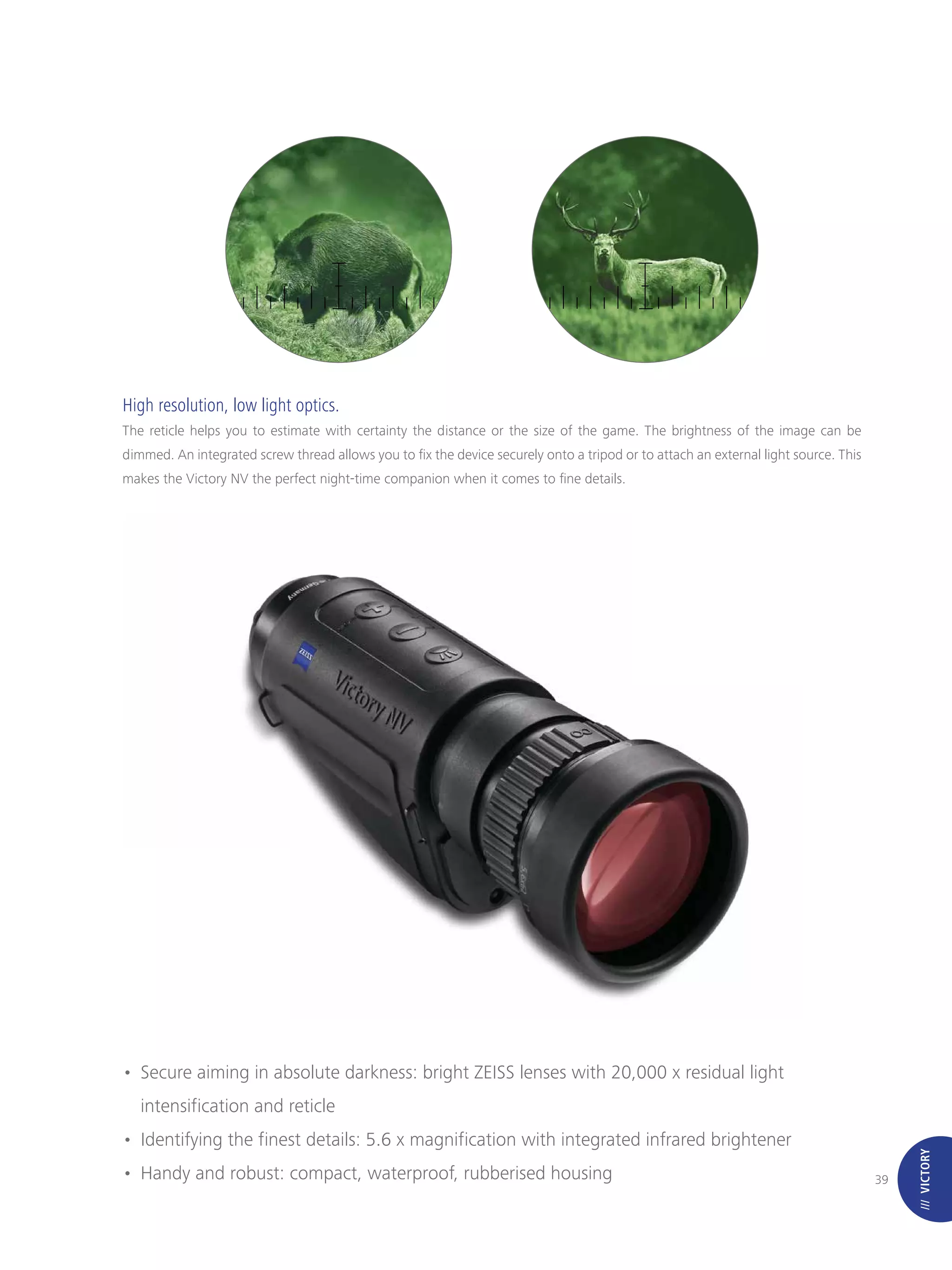 Catalog ZEISS Hunting | Optics Trade | 2014 | PDF