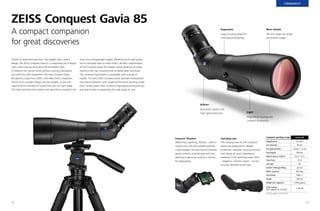 Catalog | Zeiss Nature 2018 | Optics Trade | PDF | Cameras and ...