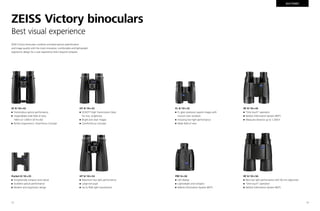 Catalog | Zeiss Nature 2018 | Optics Trade | PDF | Cameras and ...