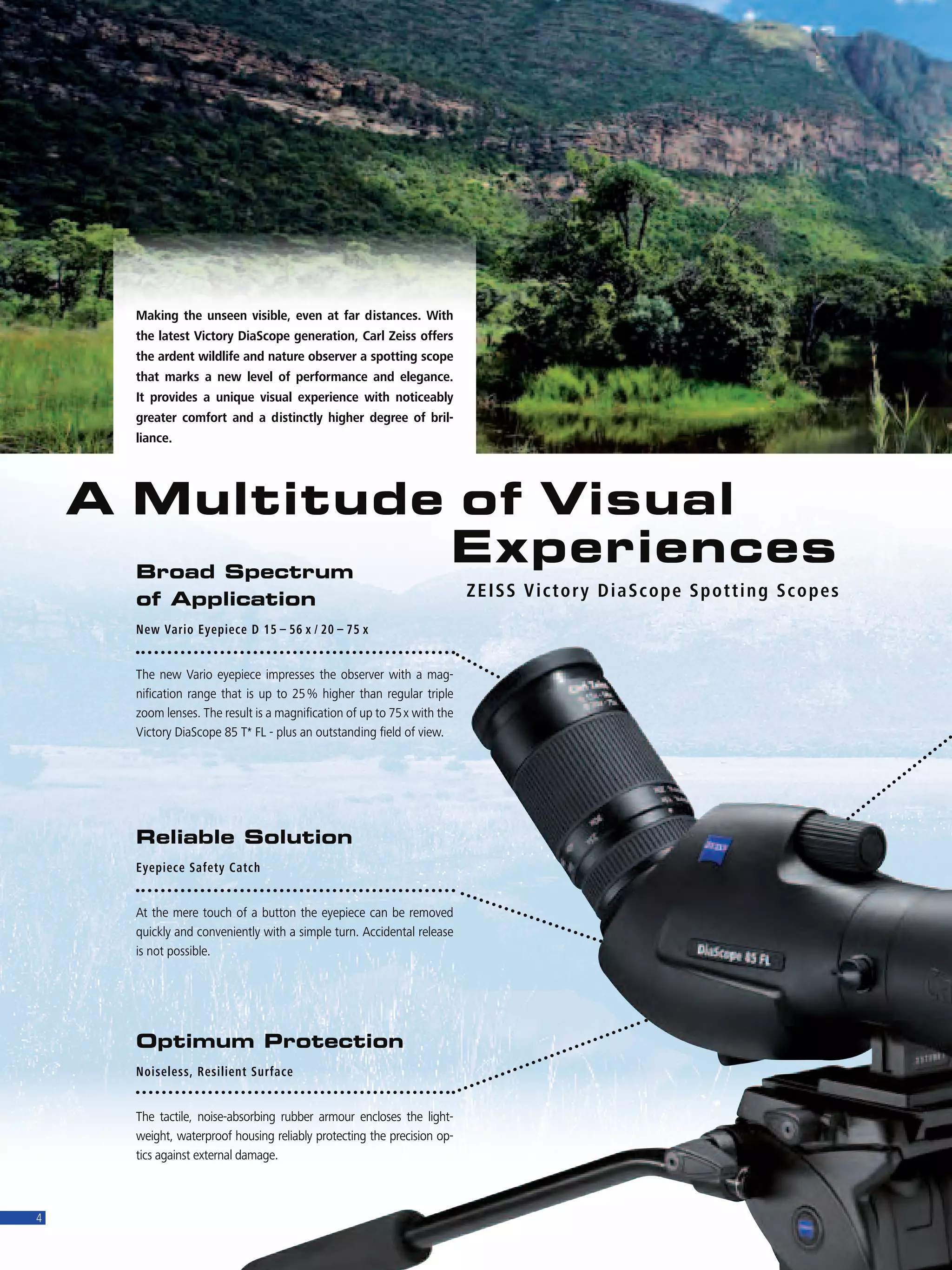 Catalog ZEISS Victory DiaScope | Optics Trade | 2010 | PDF