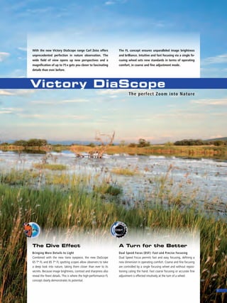Catalog ZEISS Victory DiaScope | Optics Trade | 2010 | PDF