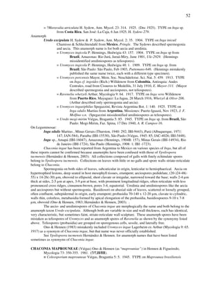 Cataloque of species of plant rust fungi | PDF
