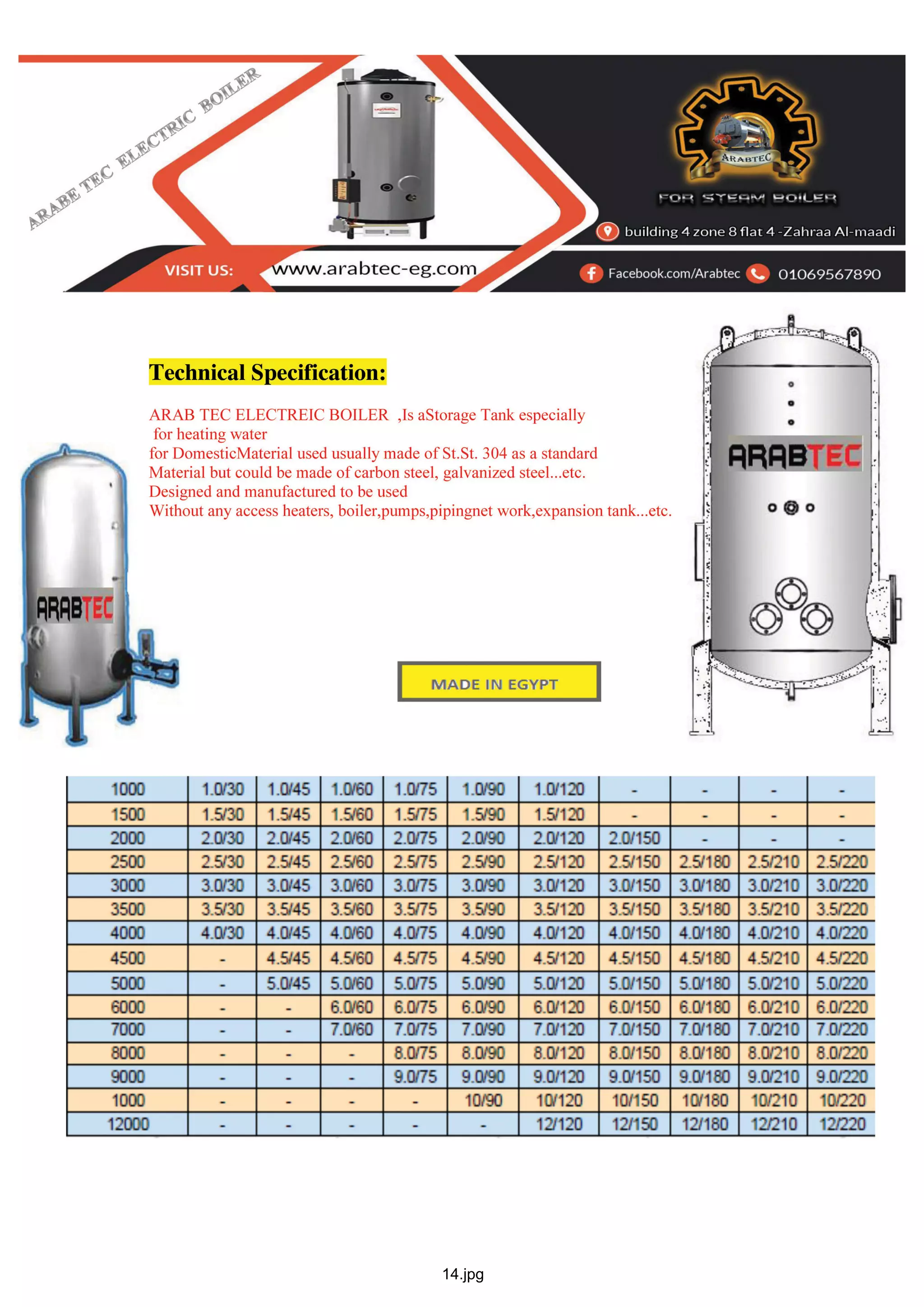 ِِArabtec for steam boilers catalouge | PDF