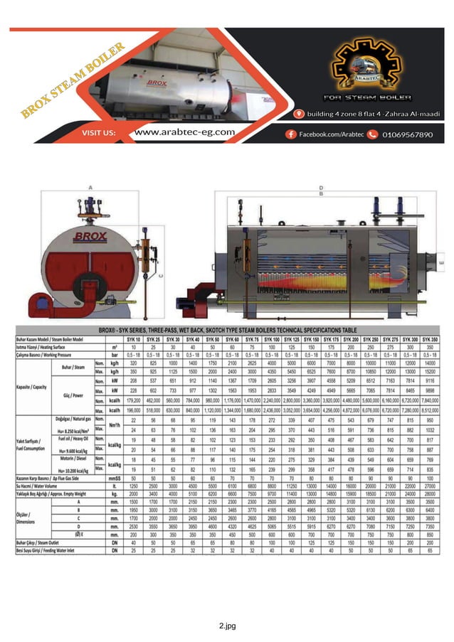 ِِArabtec for steam boilers catalouge | PDF