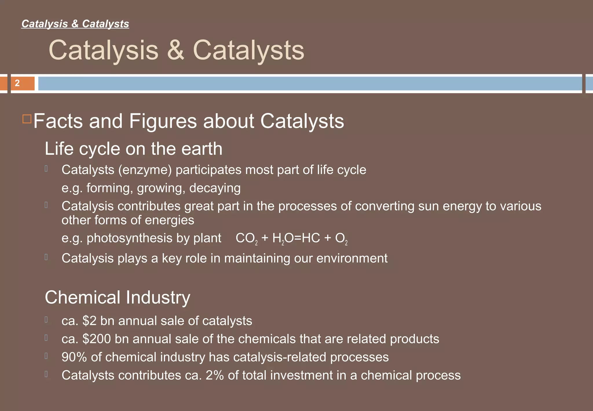 Catalyst & Catalysis | PPT