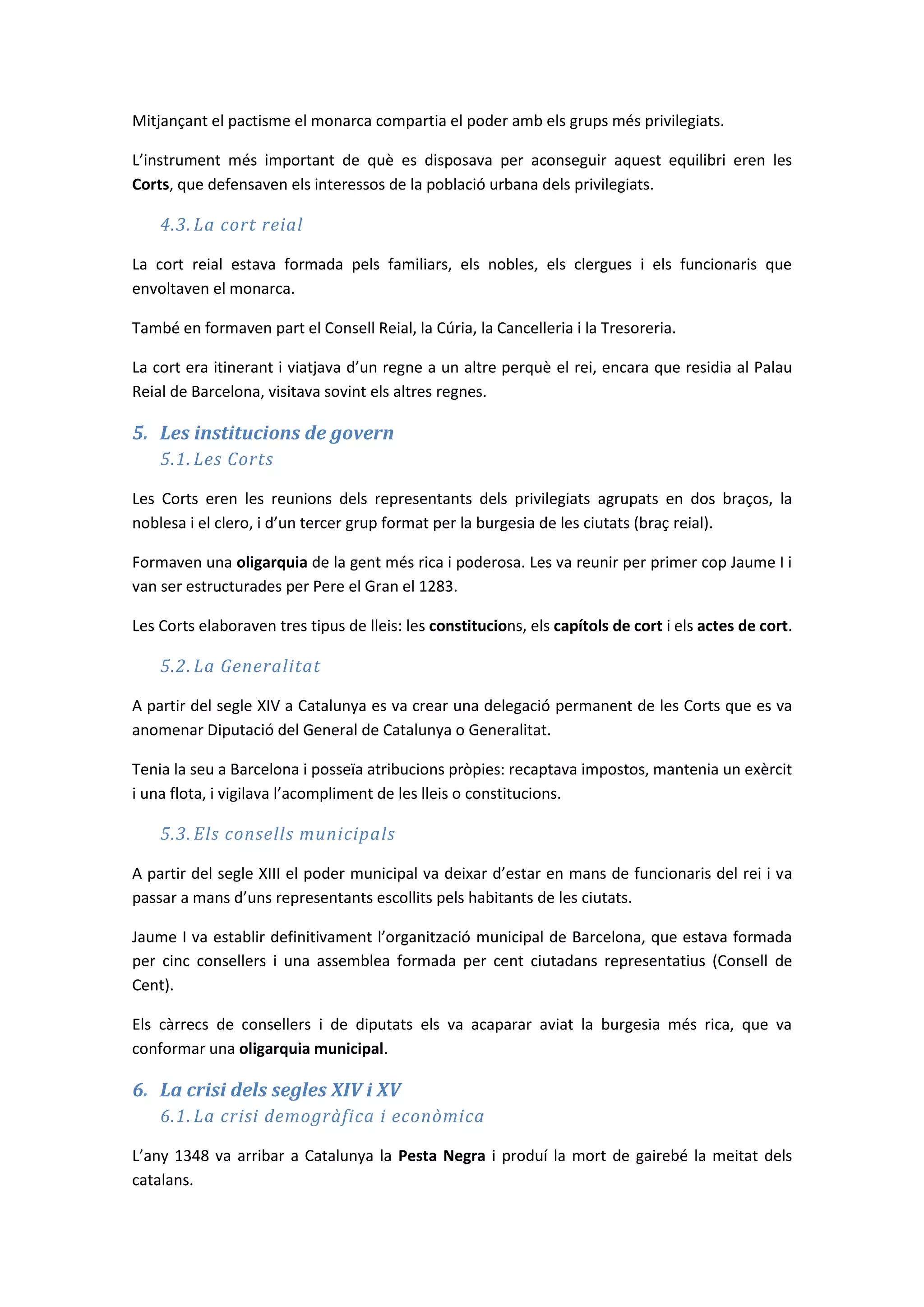 Catalunya dins la Corona d'Aragó | PDF