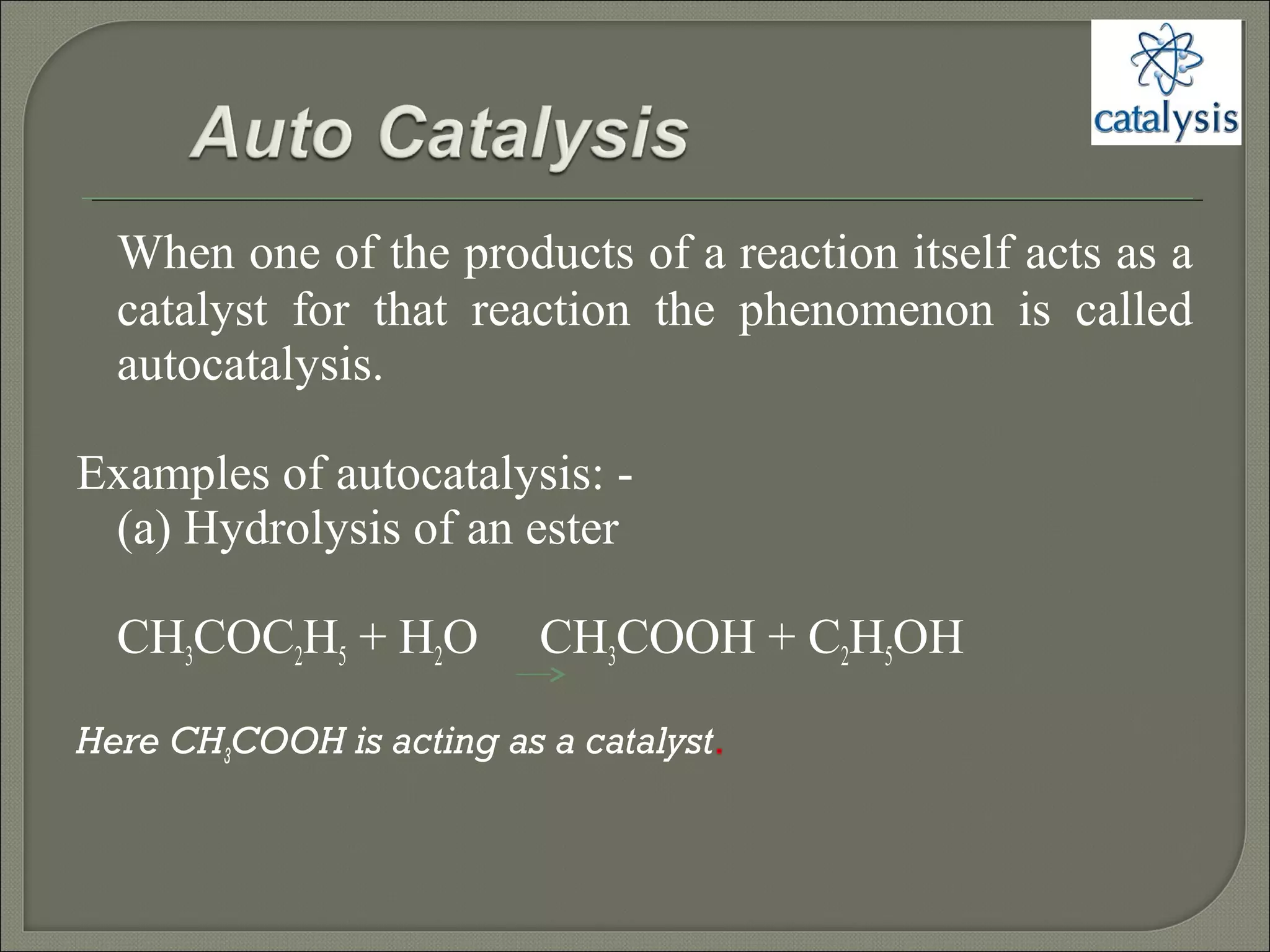 Catalysis | PPT