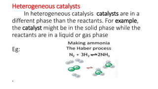 Catalysis | PPTX | Chemistry | Science