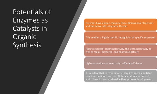 Catalysis | Biocatalysis |Phase transfer catalysis|Application | PPTX