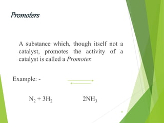 Catalysis- Physical Chemistry | PPTX