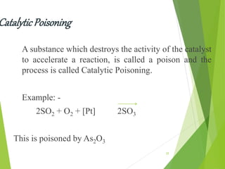 Chemical Catalysts Examples
