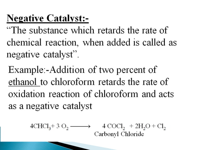 catalyst ,catalysis ,types of catalyst and catalysis | PPTX | Chemistry ...