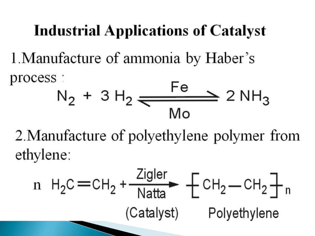 catalyst ,catalysis ,types of catalyst and catalysis | PPTX | Chemistry | Science