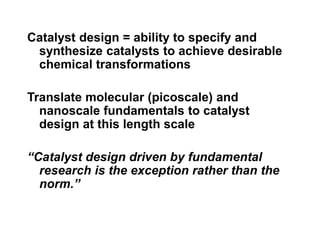 Catalysis related study with the fundamental knowledge | PPT