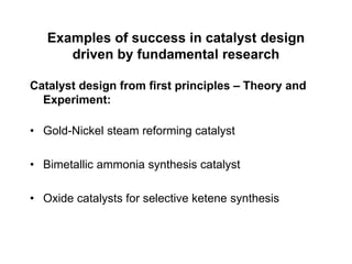Catalysis related study with the fundamental knowledge | PPT