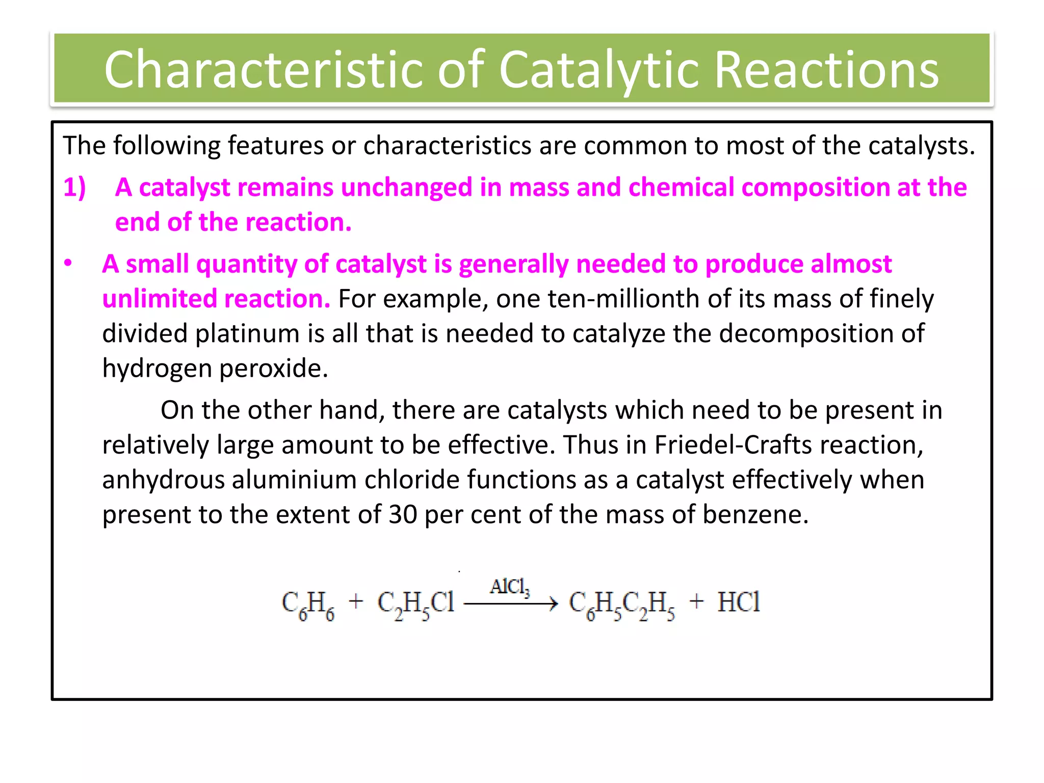 Catalysis lecture 1 | PDF