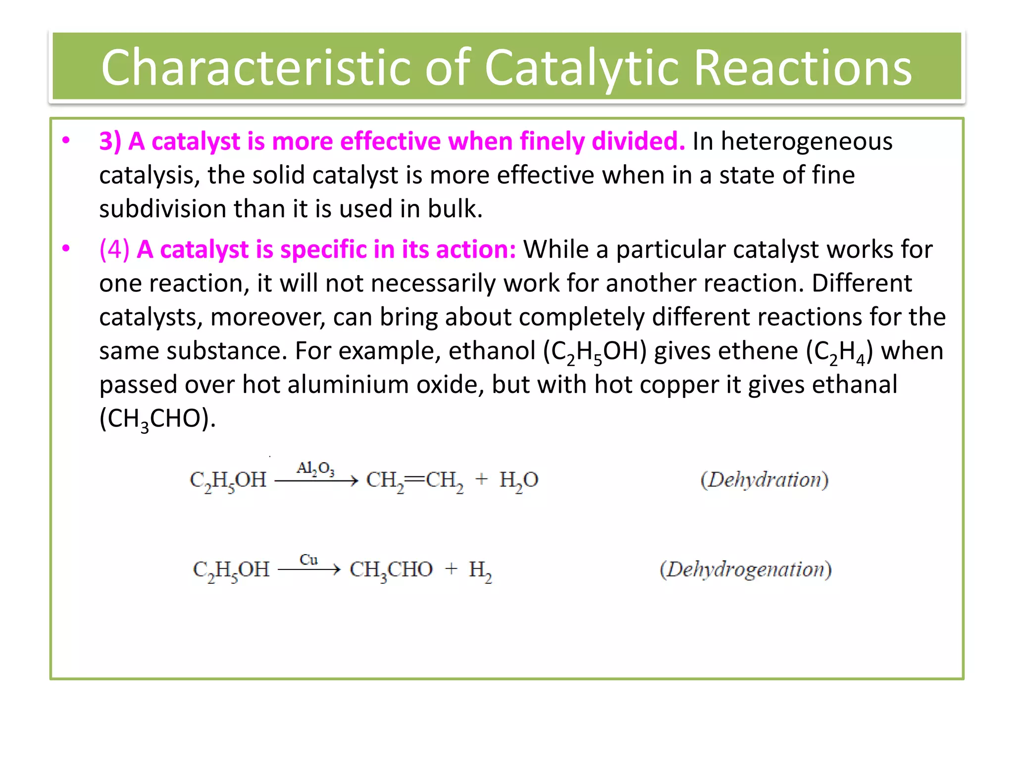 Catalysis lecture 1 | PDF