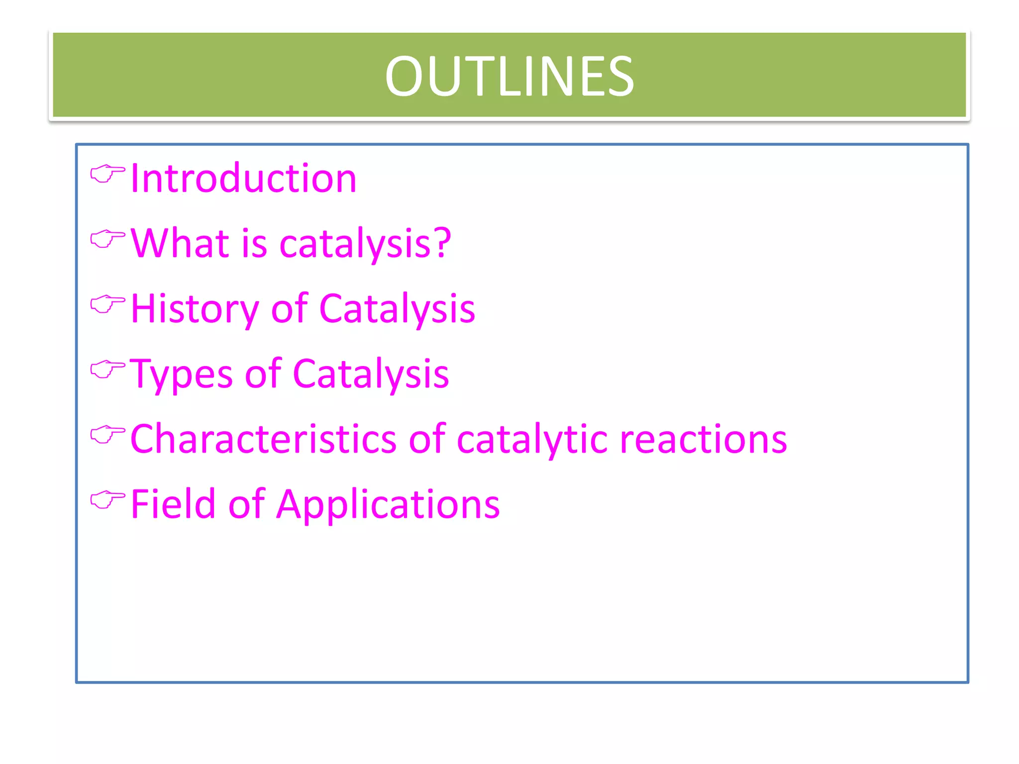 Catalysis lecture 1 | PDF