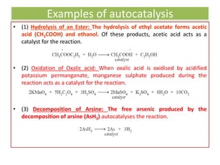 Catalysis lecture 2 | PDF