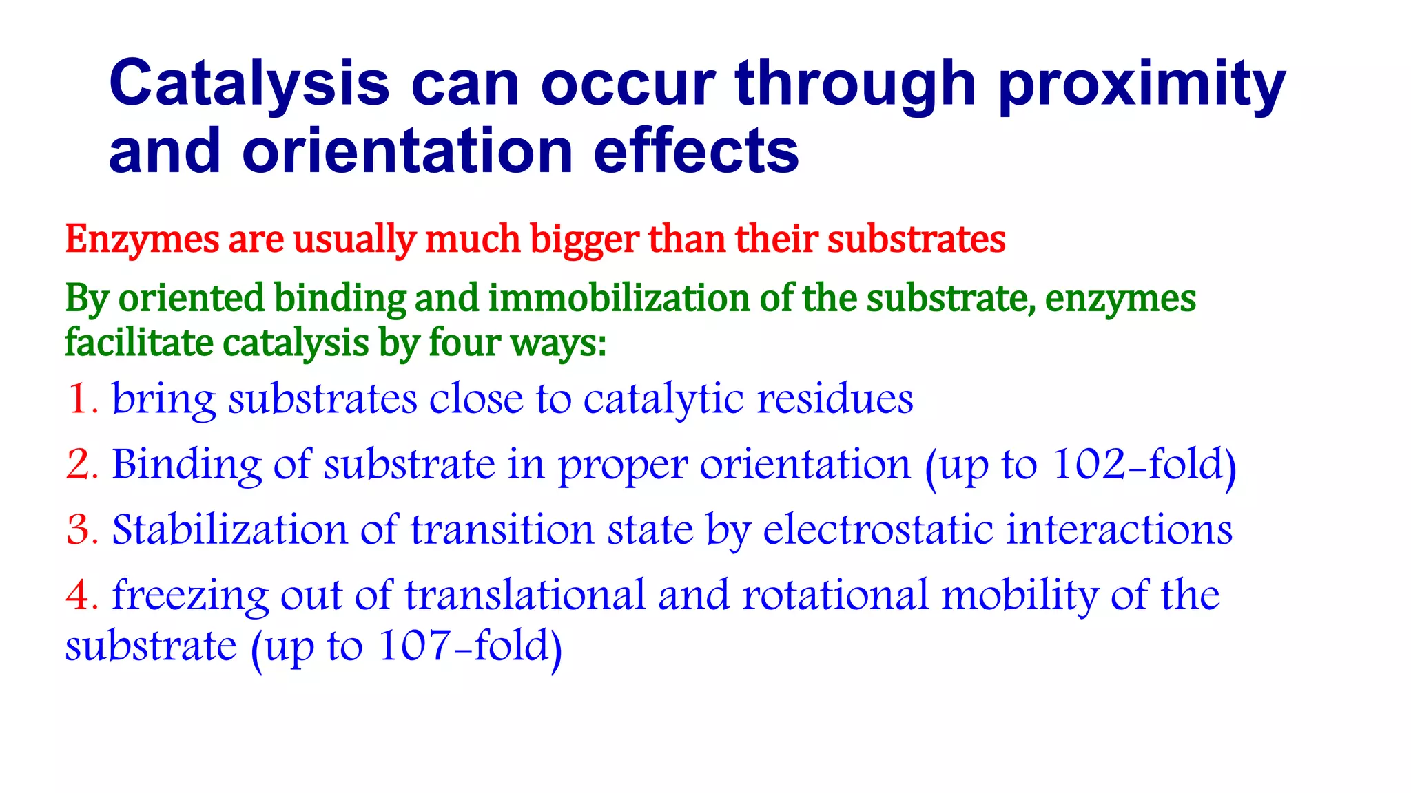 Catalysis mechanisms | PPTX