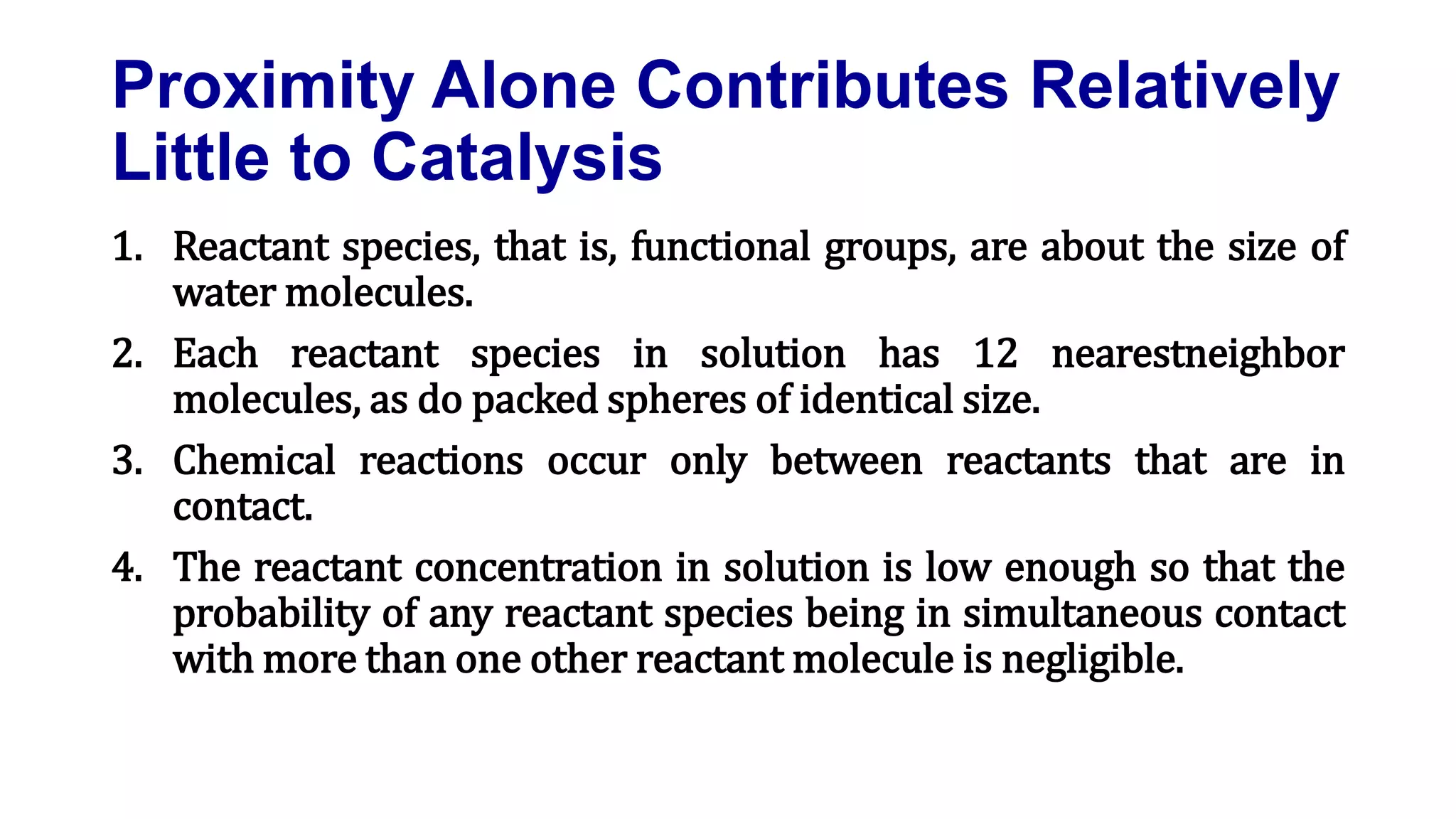 Catalysis mechanisms | PPTX