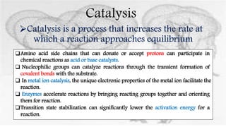 Catalysis mechanisms | PPTX